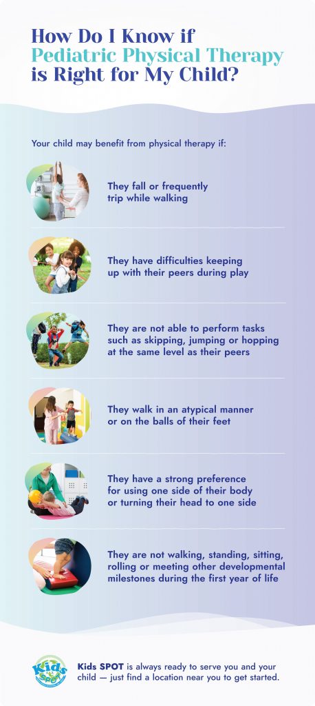 Pediatric Physical Therapy Services | Kids SPOT Therapy